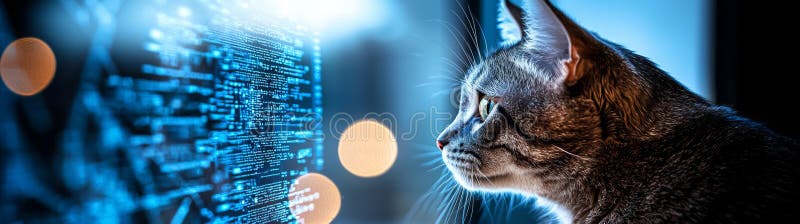 With High-tech Interface Background and Nature Blending with Modern ...