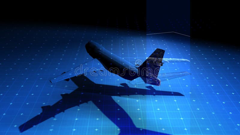 High Tech Jet Aircraft Matrix Stock Video - Video of internet, shape ...
