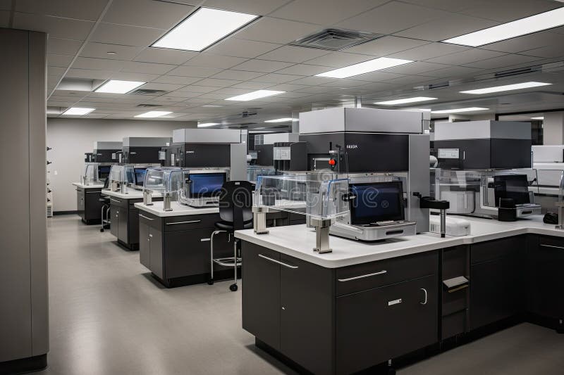 High-tech Lab, Filled with Cutting-edge Technologies and Equipment for ...