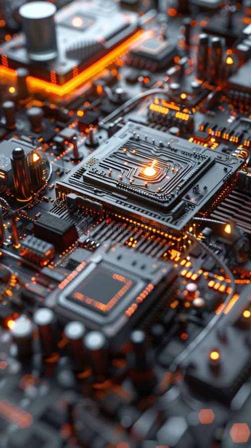 High-Tech Laboratory with Advanced Scientific Equipment Stock Photo ...