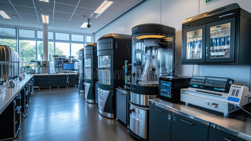 High-Tech Laboratory Experimenting with Fermentation for Innovative ...