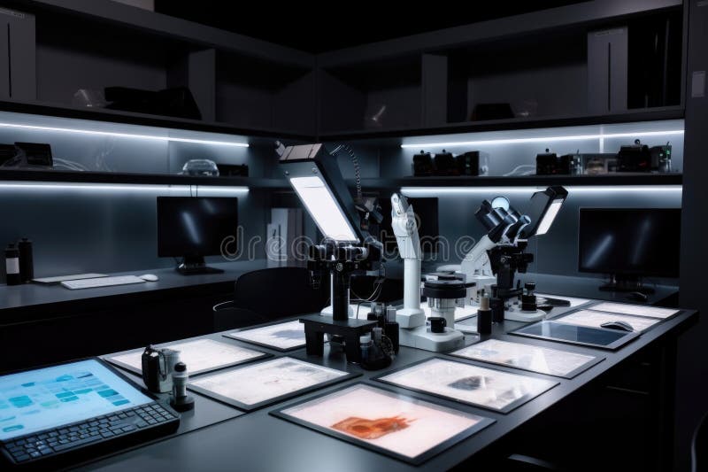 Laboratory with High-tech Equipment and Cutting-edge Technology, for ...