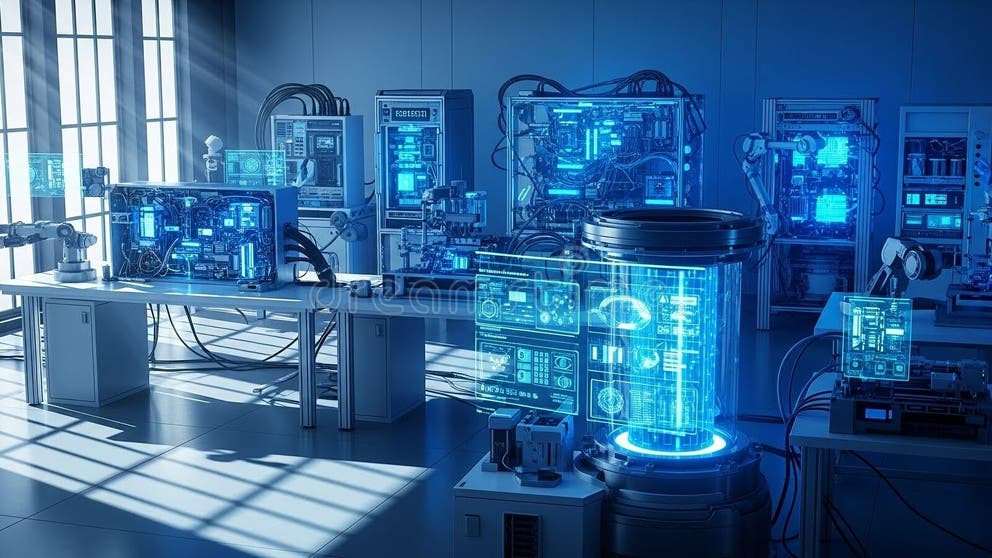 Quantum Computing Interfaces Stock Illustrations – 415 Quantum ...