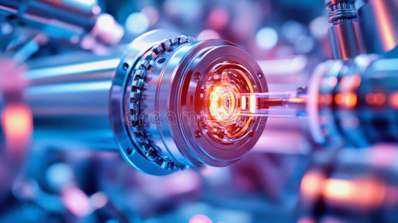 Advanced High-tech Laser Engine Used in Cutting-edge Research and ...