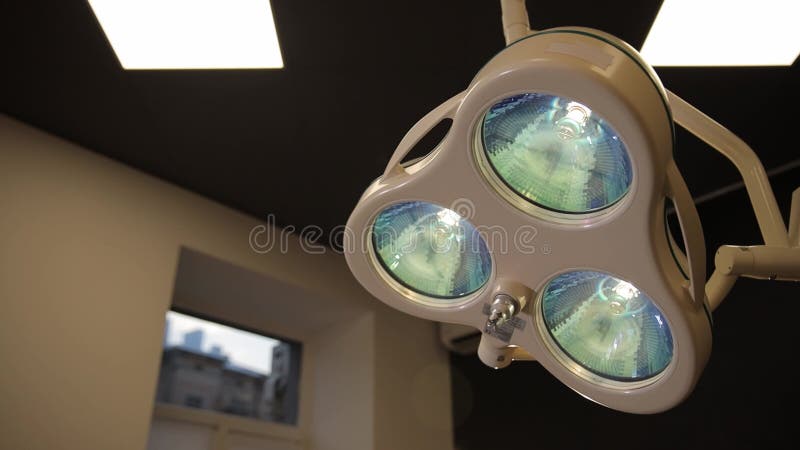 A High-tech Lighting Fixture Hanging in the Operating Room is Designed ...