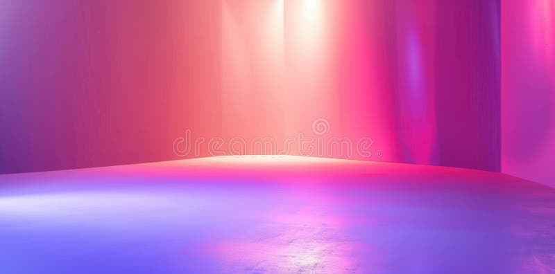 High-Tech Live Streaming Studio. Futuristic Technology Concept Stock ...