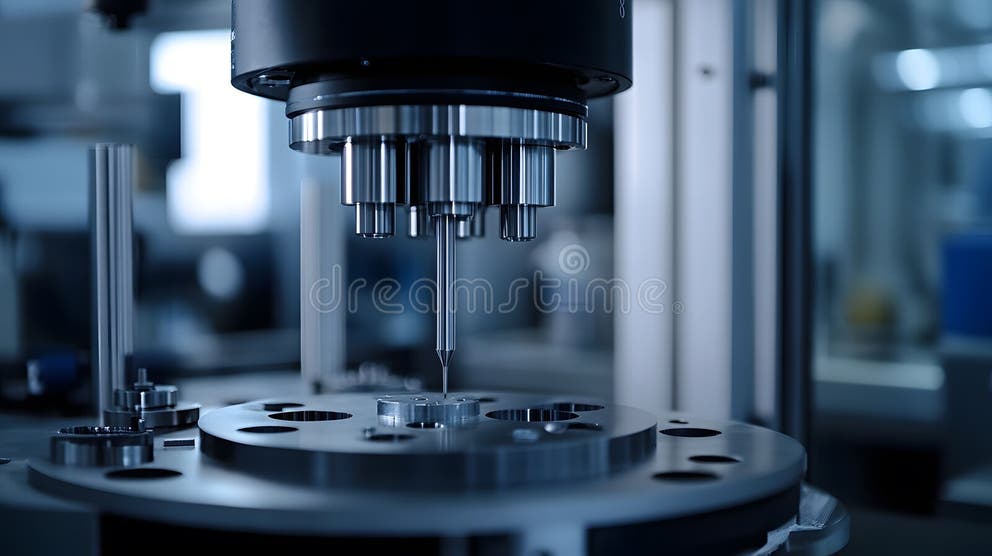 High-tech Machine Testing the Tensile Strength of a Material, Stress ...