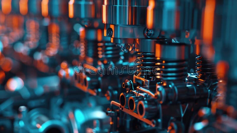 High-tech Machinery Assembly Stock Photo - Image of building, parts ...