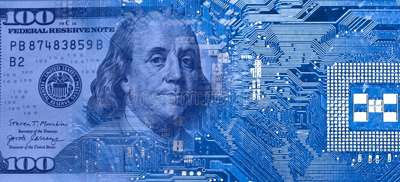 High tech. Made in USA stock illustration. Illustration of science ...