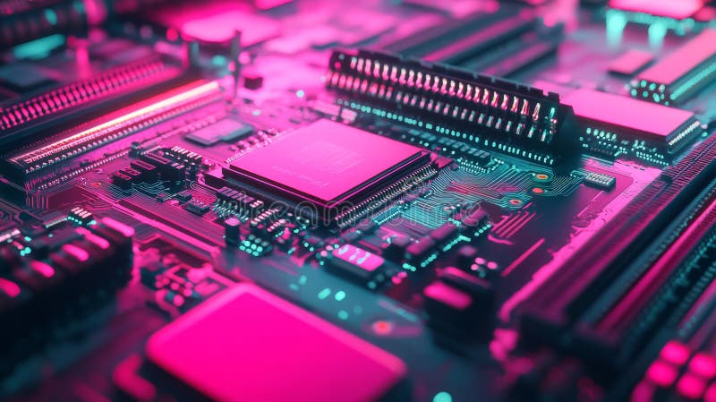 In High-tech Manufacturing, Microchips are Assembled Using Precision ...