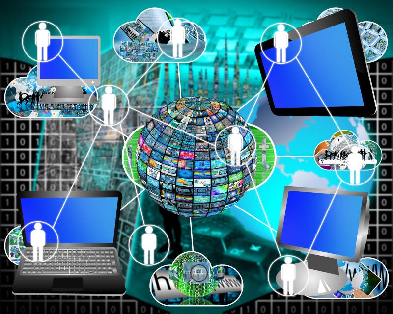 High-tech space stock illustration. Illustration of perspective - 32480206