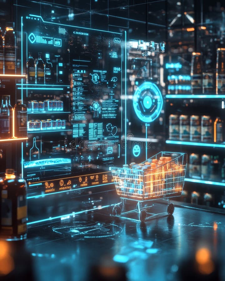 High-Tech Market with Blockchain-Integrated QR Codes for Food ...