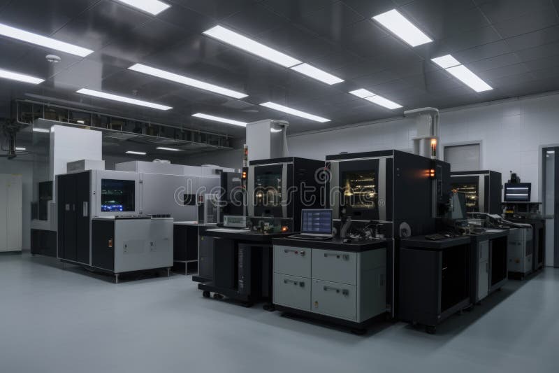 High-tech Materials Laboratory, Showcasing Advanced Nanomaterials and ...