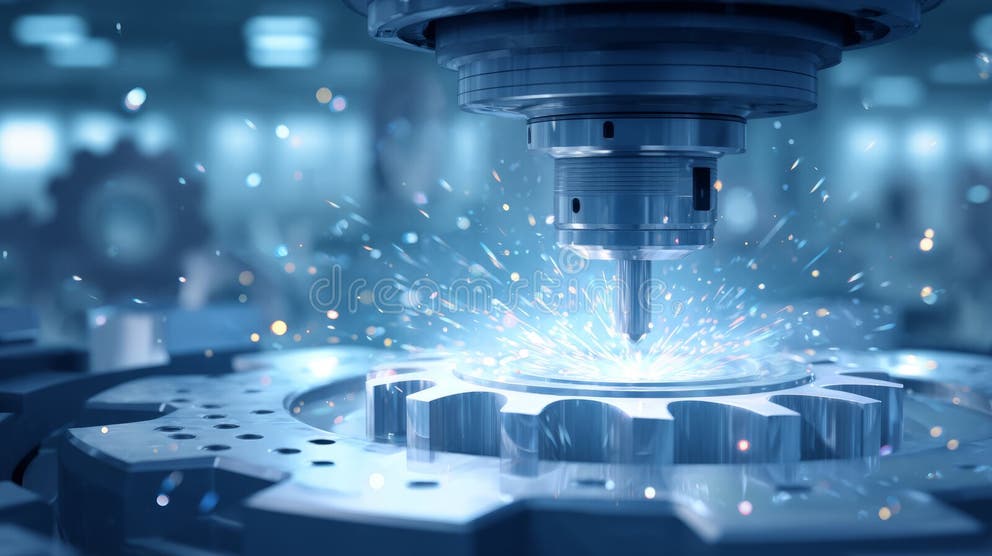 High-Tech Metal Fabrication and Precision Engineering Facility Stock ...