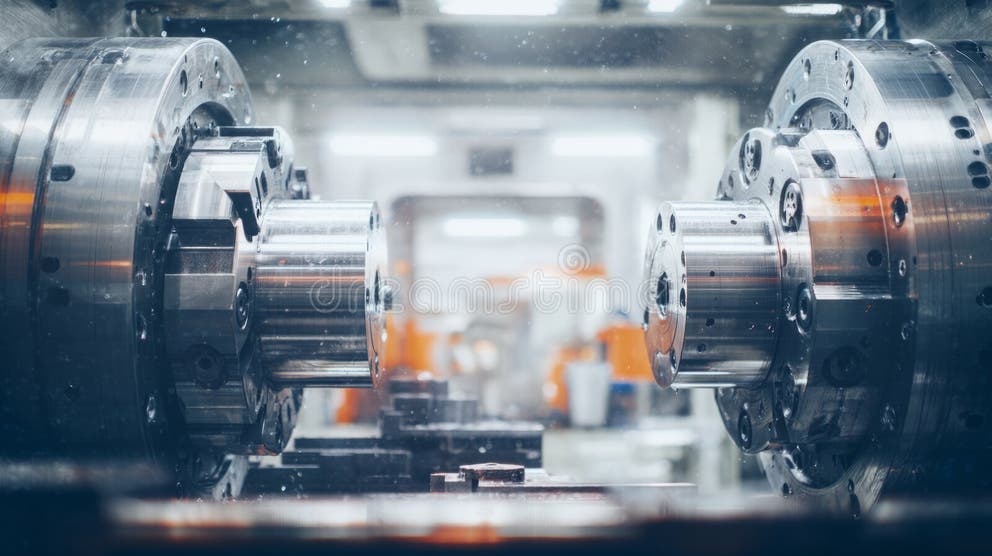 High-Tech Metal Fabrication and Precision Engineering Facility Stock ...