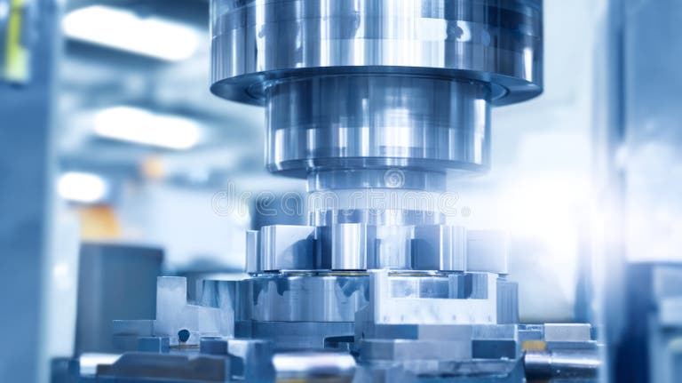 High-Tech Metal Fabrication and Precision Engineering Facility Stock ...