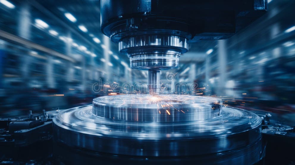 High-Tech Metal Fabrication and Precision Engineering Facility Stock ...