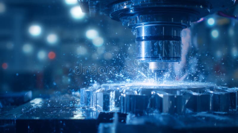 High-Tech Metal Fabrication and Precision Engineering Facility Stock ...