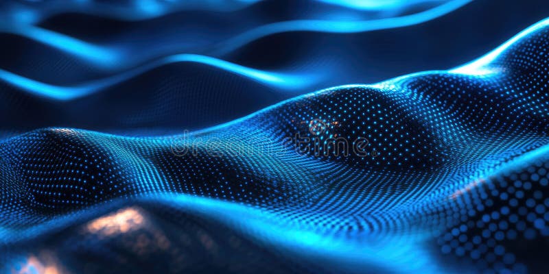 High-Tech Metallic Structures with Blue Luminescence Creating a ...