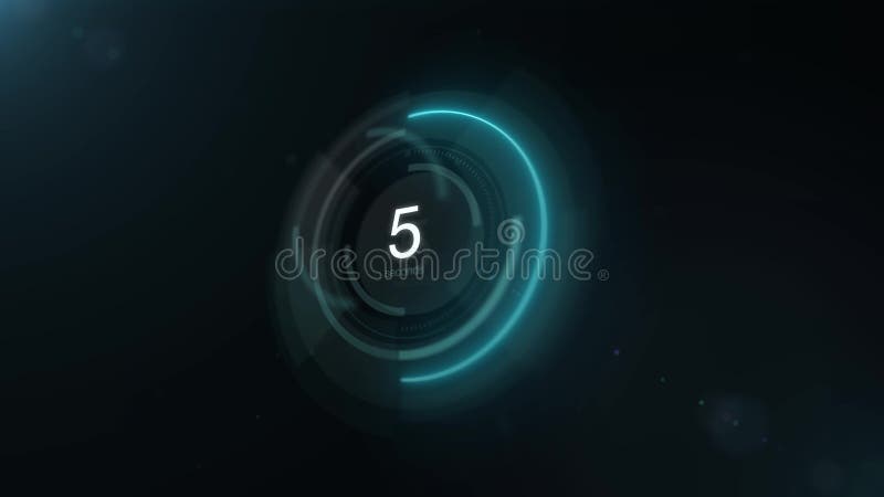 Countdown Timer Green Screen Video. 4k Video Countdown for 9 To 0 on a ...