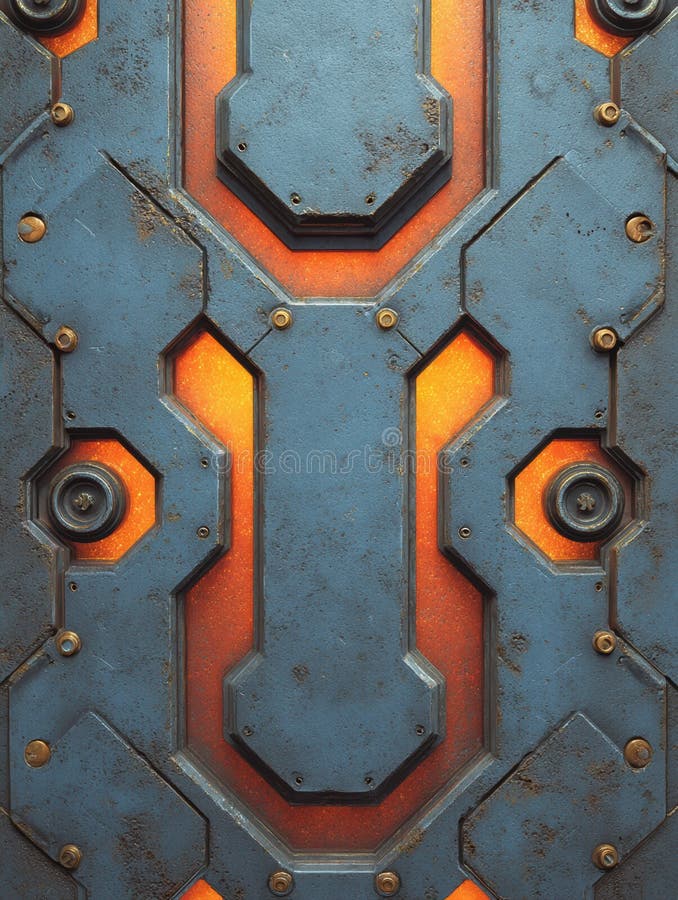 High-tech Module — Embedded Alloy Plate with Heat Vents Stock ...