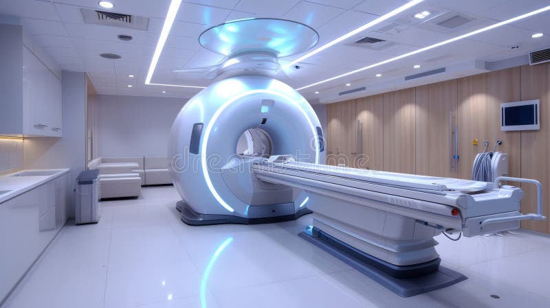 A High-tech MRI Suite with Real-time Imaging, Enhancing Diagnostic ...