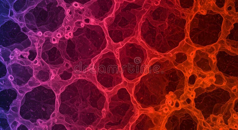 High-Tech Nanotechnology Abstract Background Stock Illustration ...