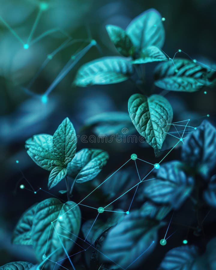 High Tech Nature Merging Botanical Imagery and Digital Connectivity for ...