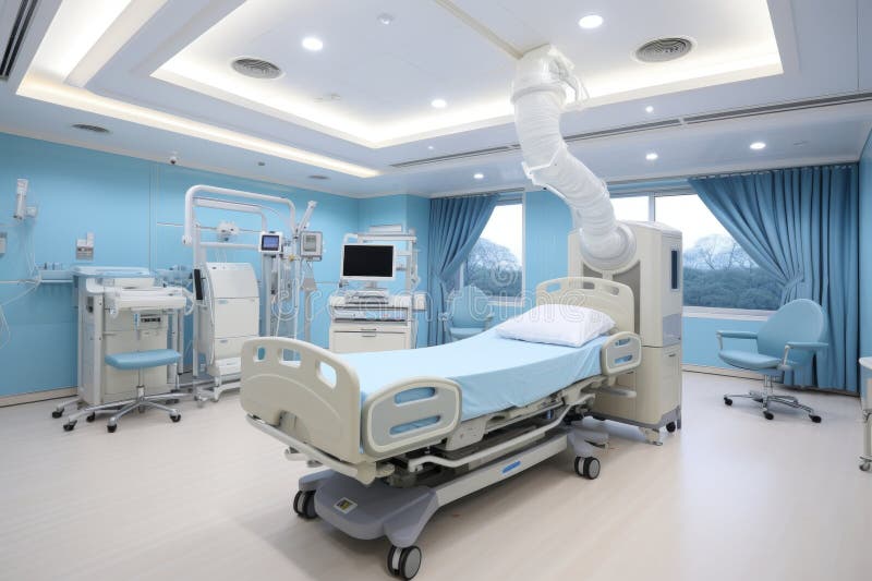 High-tech Operating Room with State-of-the-art Equipment and Advanced ...