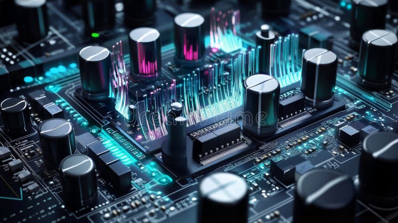 Tech Operational Amplifier Circuit Stock Illustrations – 12 Tech ...