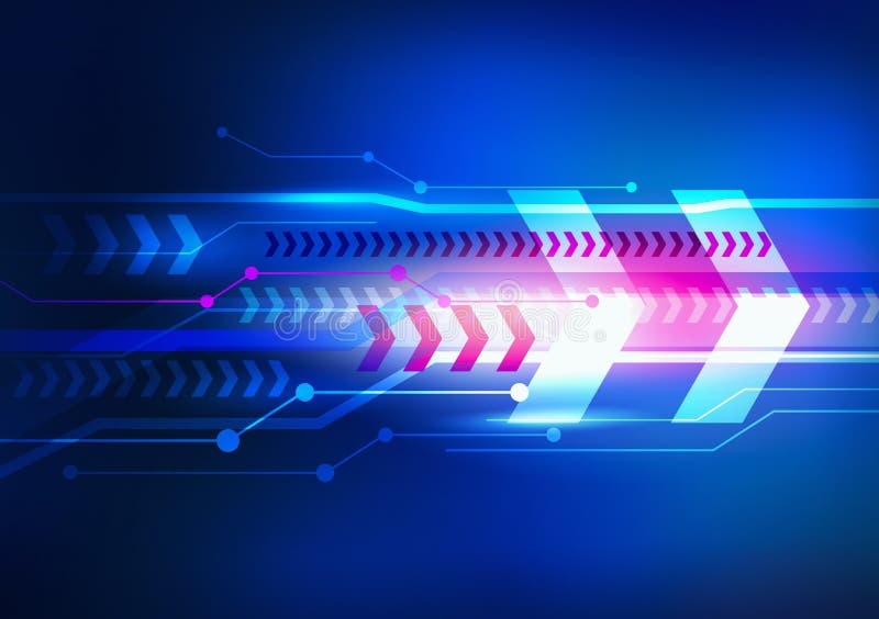 High tech pattern backdrop stock illustration. Illustration of element ...