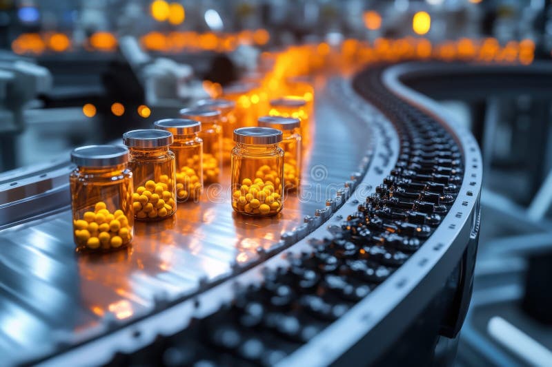 Advanced Pharmaceutical Facility Automated Pill Packaging Robots ...
