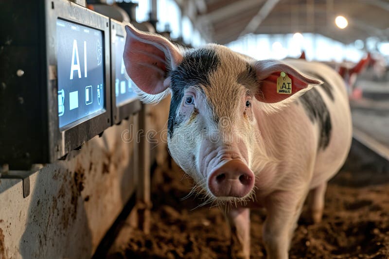 A High-tech Pig Farm Managed by Artificial Intelligence. Control ...