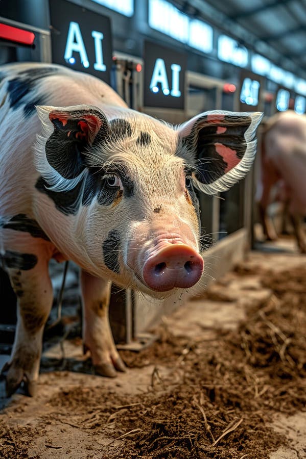 A High-tech Pig Farm Managed by Artificial Intelligence. Control ...