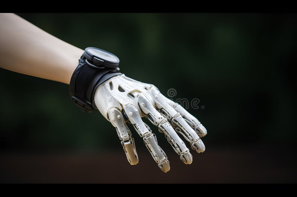 High Tech Prosthetic Hand Artificial Limb Advertising of Bionic ...