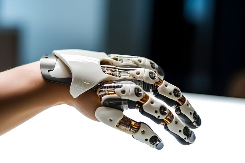 High Tech Prosthetic Hand Artificial Limb Advertising of Bionic ...