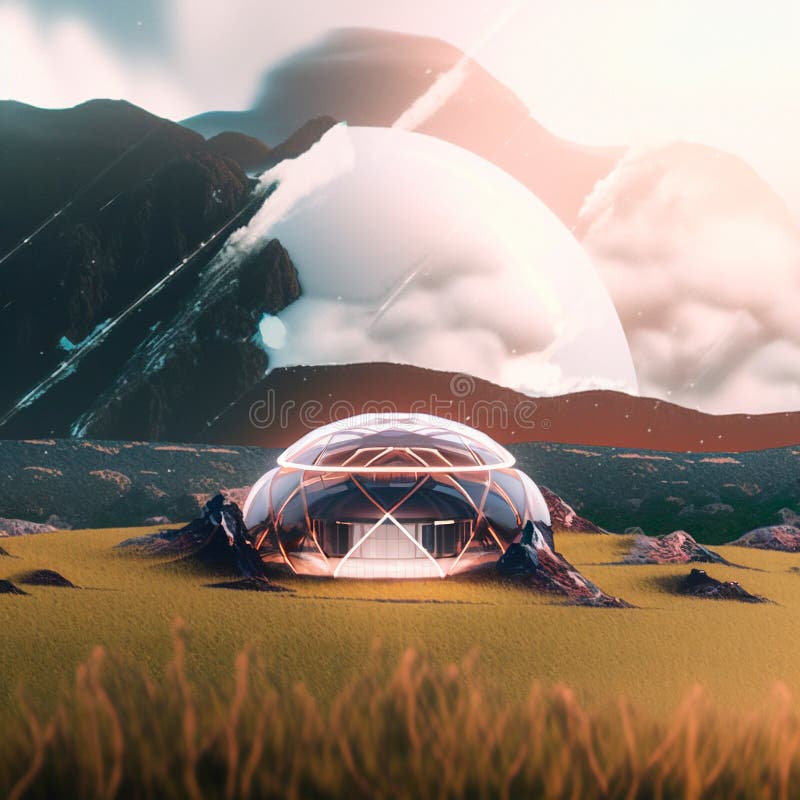 High-tech Warehouse of the Future Stock Image - Image of warehouse ...