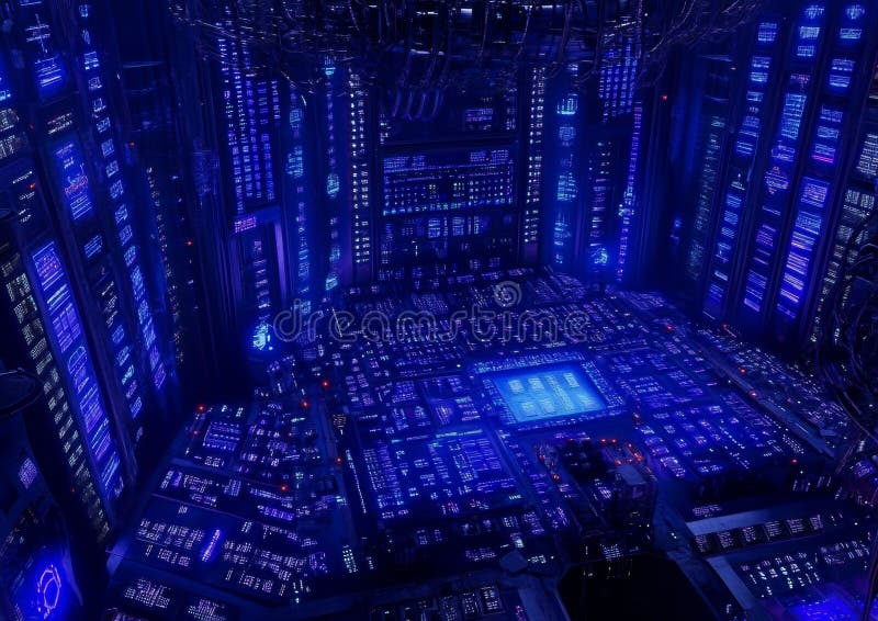 High-Tech Rail Network Command Facility: Automated Intelligence Powered ...