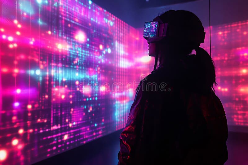 High-tech Rave Experience with Holographic Visuals and Dynamic Virtual ...
