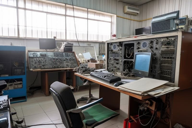 High-tech Repair Shop with Avionics, Flight Systems and Mechanical ...