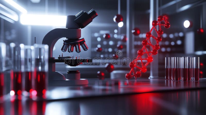 High-tech Research in Modern Labs Involves Advanced Genetic Engineering ...