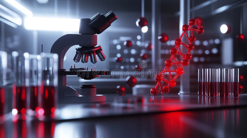 High-tech Research in Modern Labs Involves Advanced Genetic Engineering ...