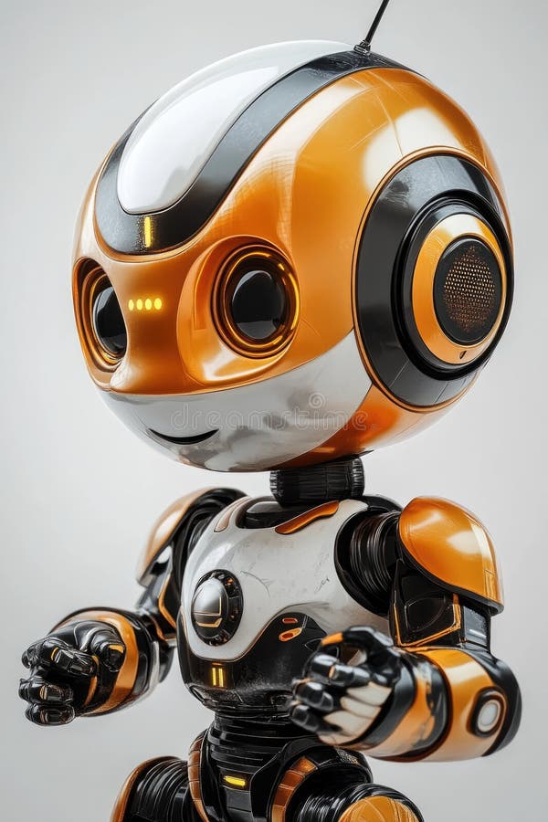 High-tech Robot Assistant stock image. Image of gadget - 363155479