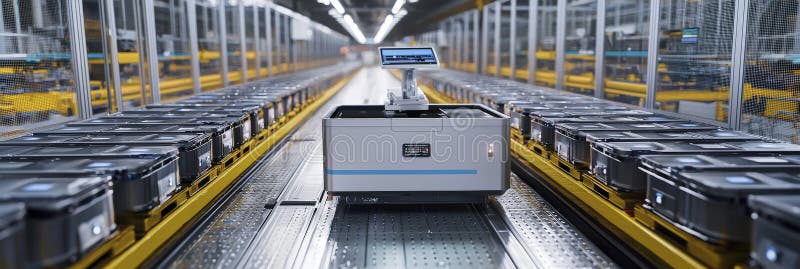 High-tech Robotic System Operational in Storage Facility Stock ...