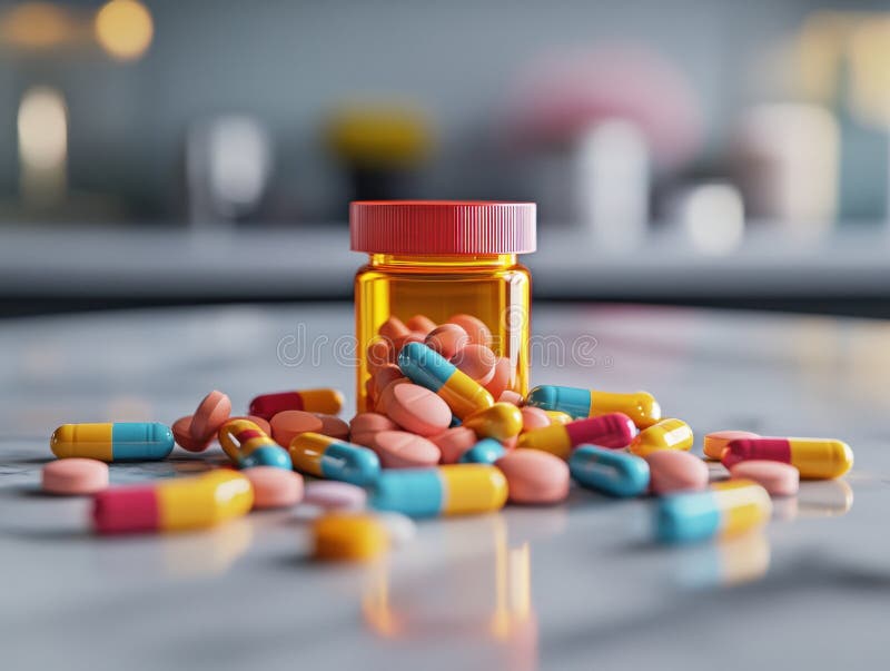 Automated Prescription Drug Production High-Tech Pharmaceutical Plant ...