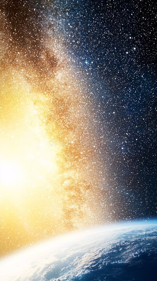 Satellite View of Earth for Technology and Innovation Stock ...