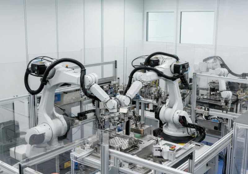 2,805 Automated Manufacturing Process Robotic Arms Stock Photos - Free ...