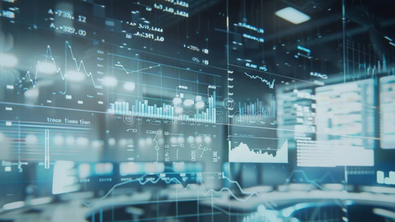 The Essence of Modern Analytics.AI Generated Image Stock Image - Image ...