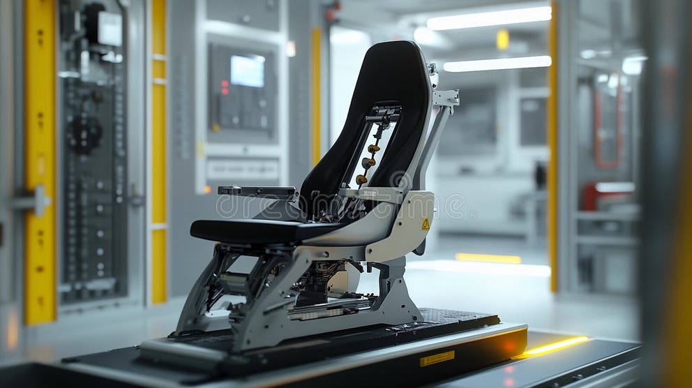 High-tech Seating Designed for Advanced Testing in a Modern Laboratory ...