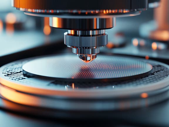 High Tech Semiconductor Wafer Inspection Precision Microscopic ...